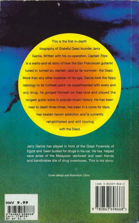 Grateful Dead Captain Trips Life And Fast Times Of Jerry Garcia Uk Bo