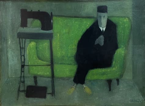 Albert Bertelsen Interiør Oliemaleri Dansk Kunstgalleri