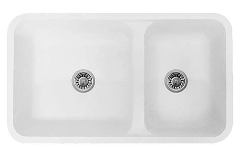 Solid Surface 6040 Double Bowl Sink Livingstone Surfaces