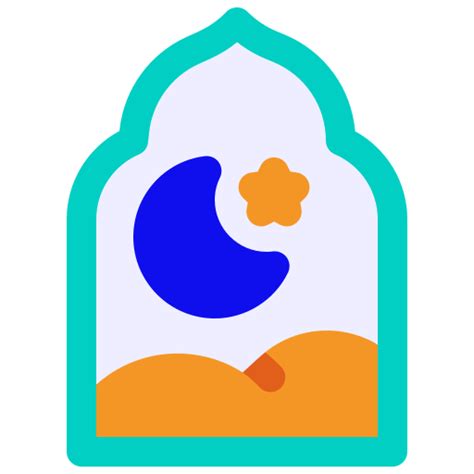 Window Generic Color Fill Icon