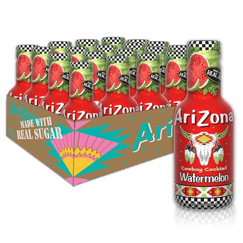 Arizona Watermelon 169 Oz Bottle 20pk Case New York Beverage