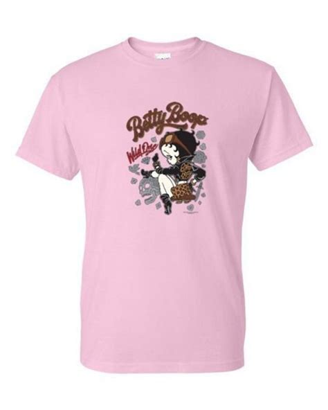 T Shirt Wild One Betty Boop Classic Pop Icon Adult Etsy