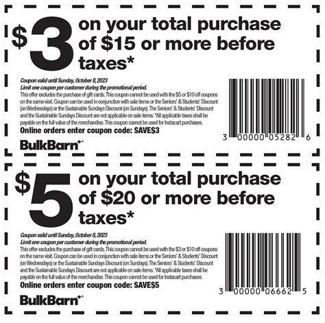 Bulk Barn Flyer September 21 To October 8