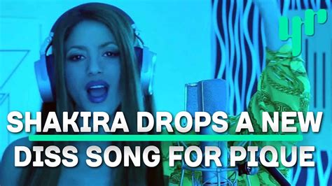 Shakira Drops A New Diss Song For Pique Youtube