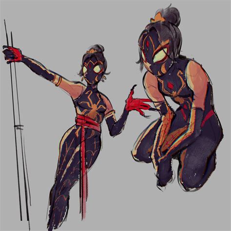 Alex Louise H On Twitter Heres My Spidersona No Idea What To Call Her Spider Indonesia 🇮🇩