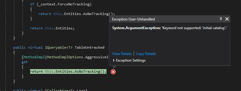 Question Keyword Not Supported Initial Catalog · Issue 2021