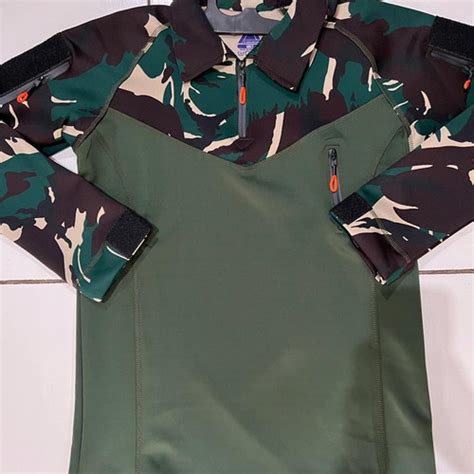 Jual Kaos Bdu Scuba Loreng Badan Ijo Army Kab Purwakarta Gudangrompi17 Tokopedia