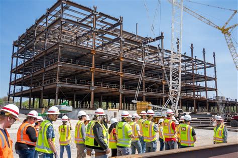 Engineering Students Visit Louvamc Construction Site Article The