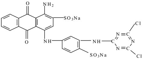 Chemical Structure Of Reactive Brilliant Blue X Br Download