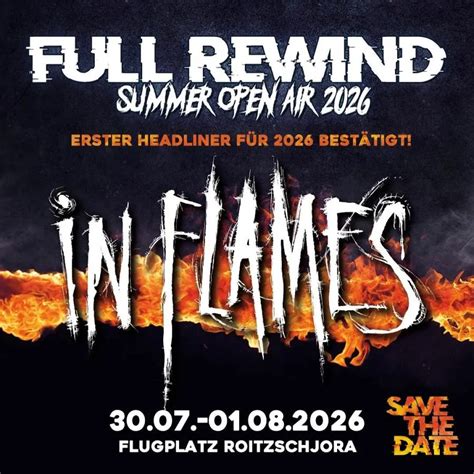 Full Rewind Festival 2026 30072026 3 Jours Löbnitz Allemagne