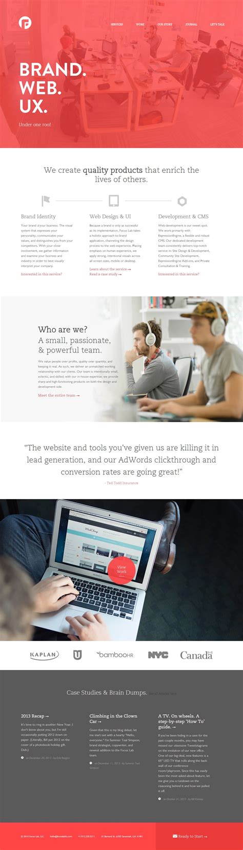 Focus Lab Flat Ui Design Trends