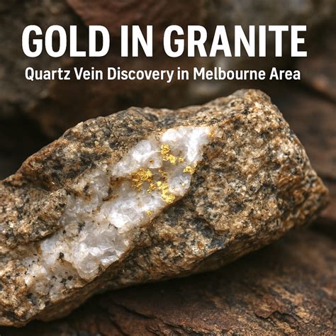 Gold In Granite New Quartz Vein Discovery Near Melbourne Ozgeology