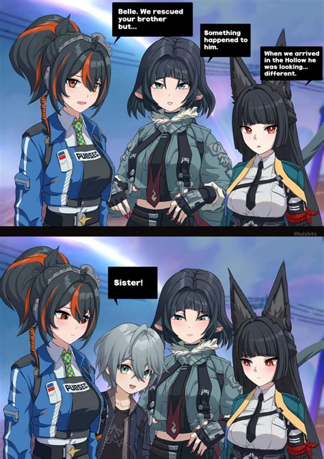 Luizhtx Hoshimi Miyabi Jane Doe Zenless Zone Zero Wise Zenless Zone Zero Zhu Yuan