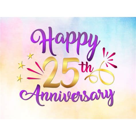 Happy 25th Work Anniversary Clip Art 5898850 Clipart Library
