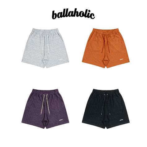 【日本代購】『街頭籃球品牌ballaholic』log毛絨短褲王信凱籃球穿搭 蝦皮購物