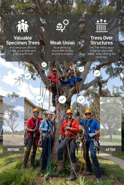 Tree Cabling And Bracing Strengthening Weak Trees To Avoid Removal