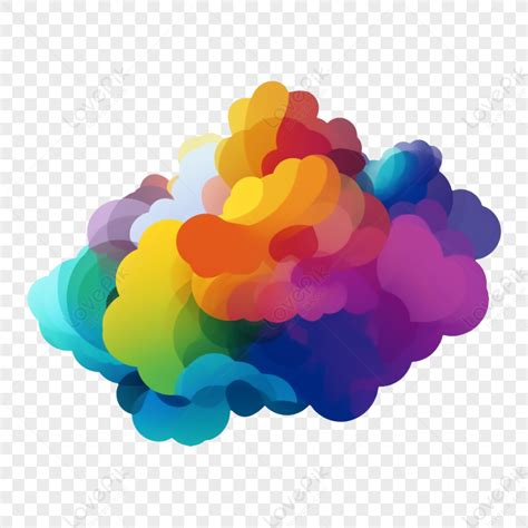 Wonderful Colorful Pattern Of Cloudsskyfloatdream Cloud Png Free