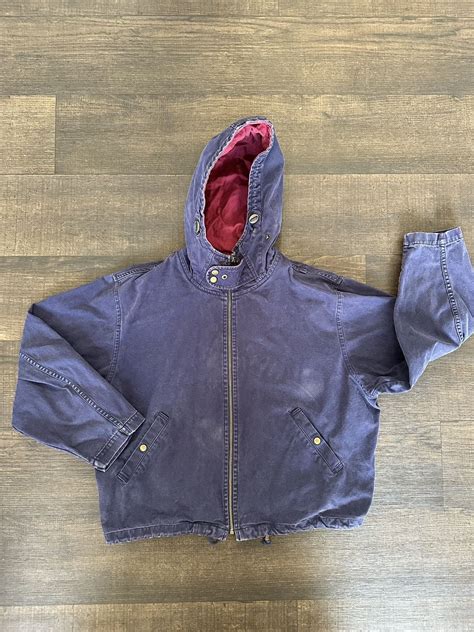 Gap × Vintage 90s World Classic Gap Duckdetroit Zip Up Hooded Jacket