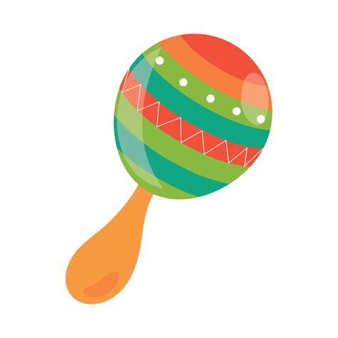 Mexican Maraca Icon 11485212 Vector Art At Vecteezy