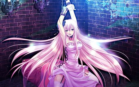 Pink Anime Girl Wallpapers Wallpaper Cave