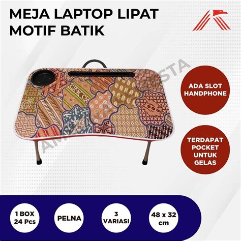 Jual Meja Laptop Batik Shopee Indonesia