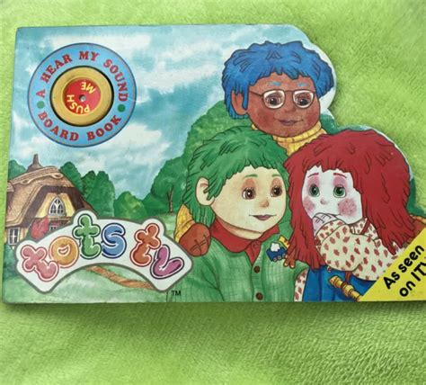 Tots Tv Grandreams Rag Doll Central Sound Board Book 1995 Vintage