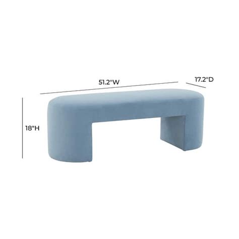 Elena Chiffon Yellow Velvet Bench Bed Bath And Beyond 37251624