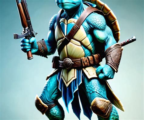 Artstation 410 Turtle Warriors 4k Resolution Stylized Vol111 Artworks