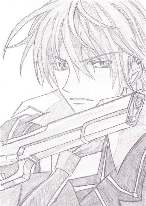 Anime Drawings Of Vampire Knight