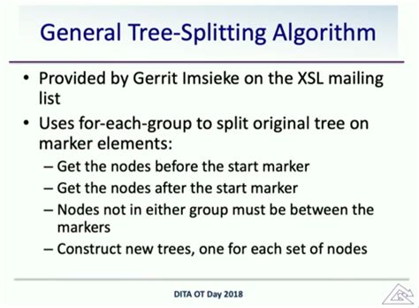 Splitting Xml Documents At Milestone Elements Using The Xslt Upward Projection Method