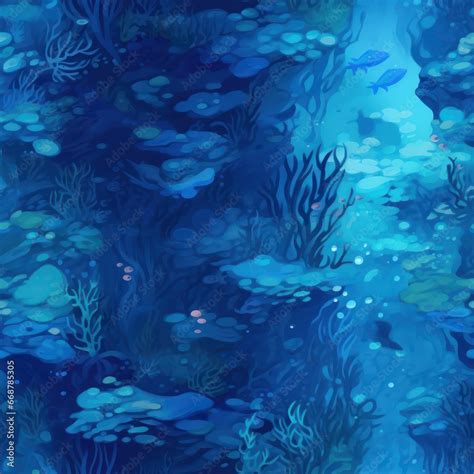 Seamless Water Texture For Aquarium Screensavers A Tilable Pattern