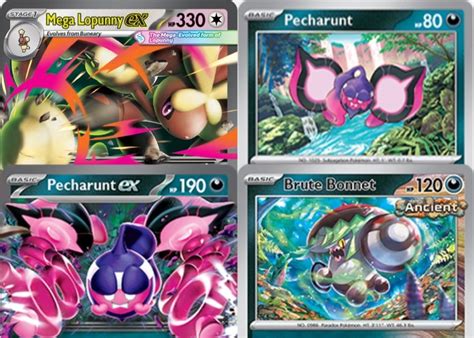 Pokemon Tcg Mega Lopunny Ex Deck With Poison Package And Binding Mochi