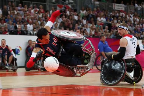 Murderball Wheelchair Rugby Paralympics Daily Record