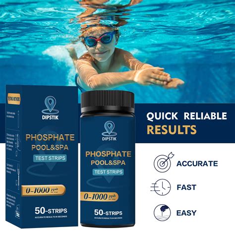 Phosphate Test Kit For Pool50 Strips Phosphate Test