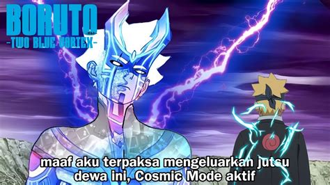 Parah Boruto Mengeluarkan Aura Terpendam Boruto Two Blue Vortex Part 398 Youtube