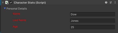 Custom Editors Of Parameters Panels In Unity Pav Creations