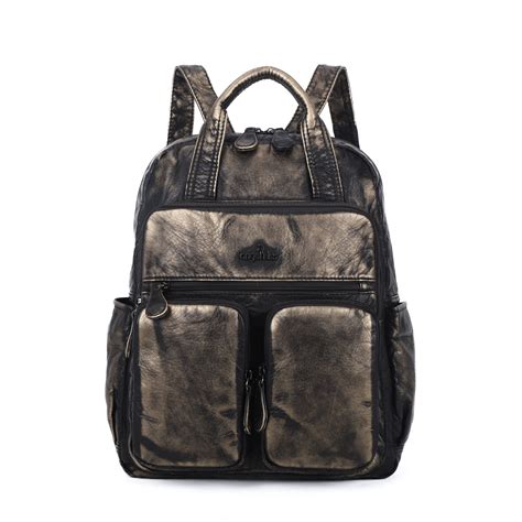 Angel Kiss Backpack Purse For Women Soft Washed Leather Backpack