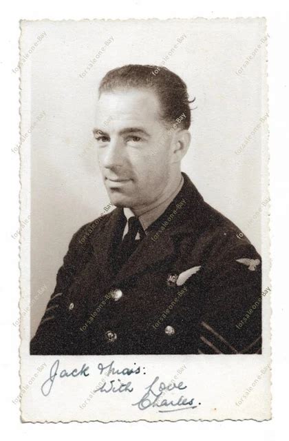 Ww2 Photo Raf Air Gunner Sgt Charlie Royal Air Force Aircrew