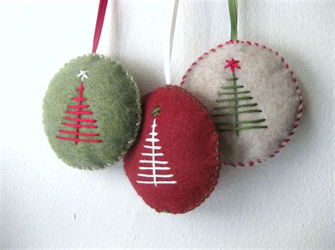 Homemade Felt Christmas Tree Ornaments At Kate Read Blog