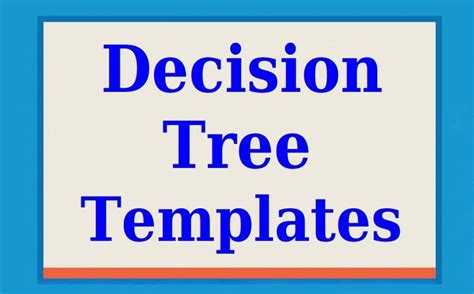 Decision Tree Template Decision Tree Word Template Learning Template