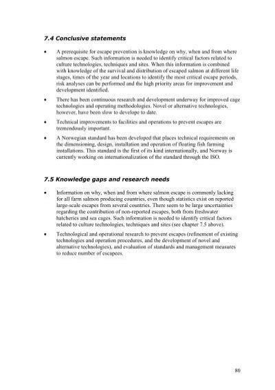 74 Conclusive Statements