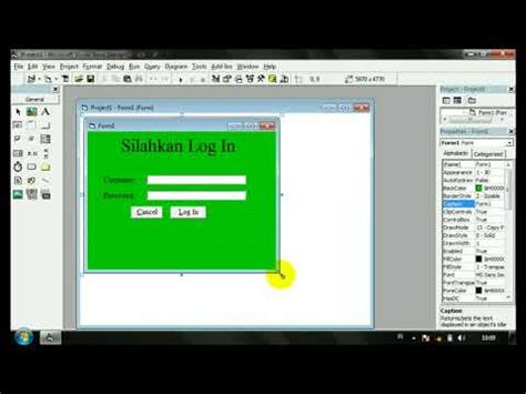 Cara Membuat Form Login Dengan VB Dengan Database Access PemulaJadul