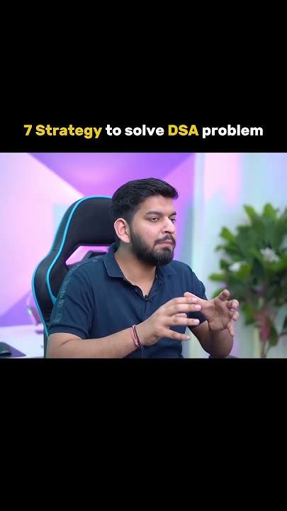 7 Strategies To Solve Any Dsa Problem Follow For More Content