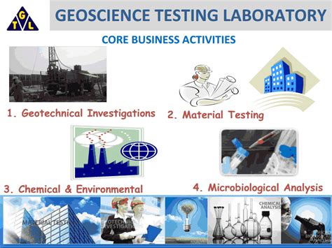 Geoscience Testing Laboratory Geoscience Testing Laboratorys Core