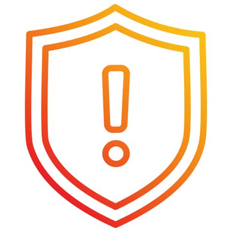 Shield Generic Gradient Outline Icon