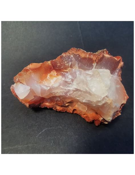 Cornalina Bicolor Mineral En Bruto Madagascar