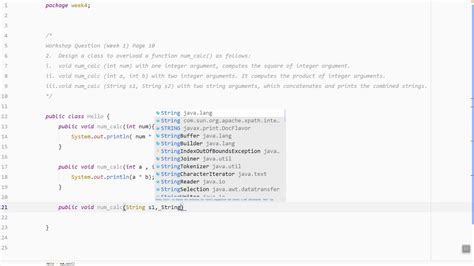 Polymorphism Part A Method Overloading Youtube