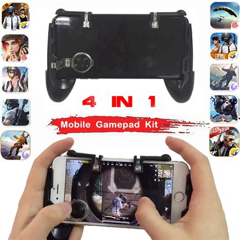 Pugb Pubg Mobile Gamepad Controller Joystick L1 R1 Triggers Button For