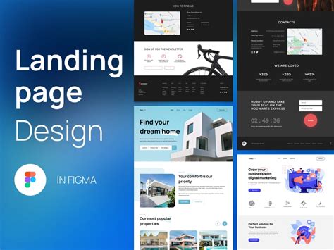 A Responsive Landing Page Design In Figma Upwork