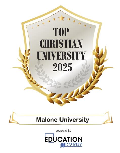 Malone University Named A Top Christian College By Education Insider Magazine Malone